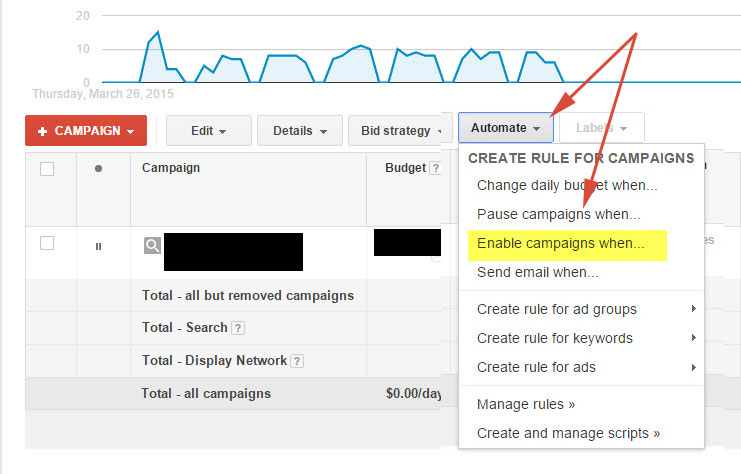 How To Pause Your Adwords Campaigns During The Holidays